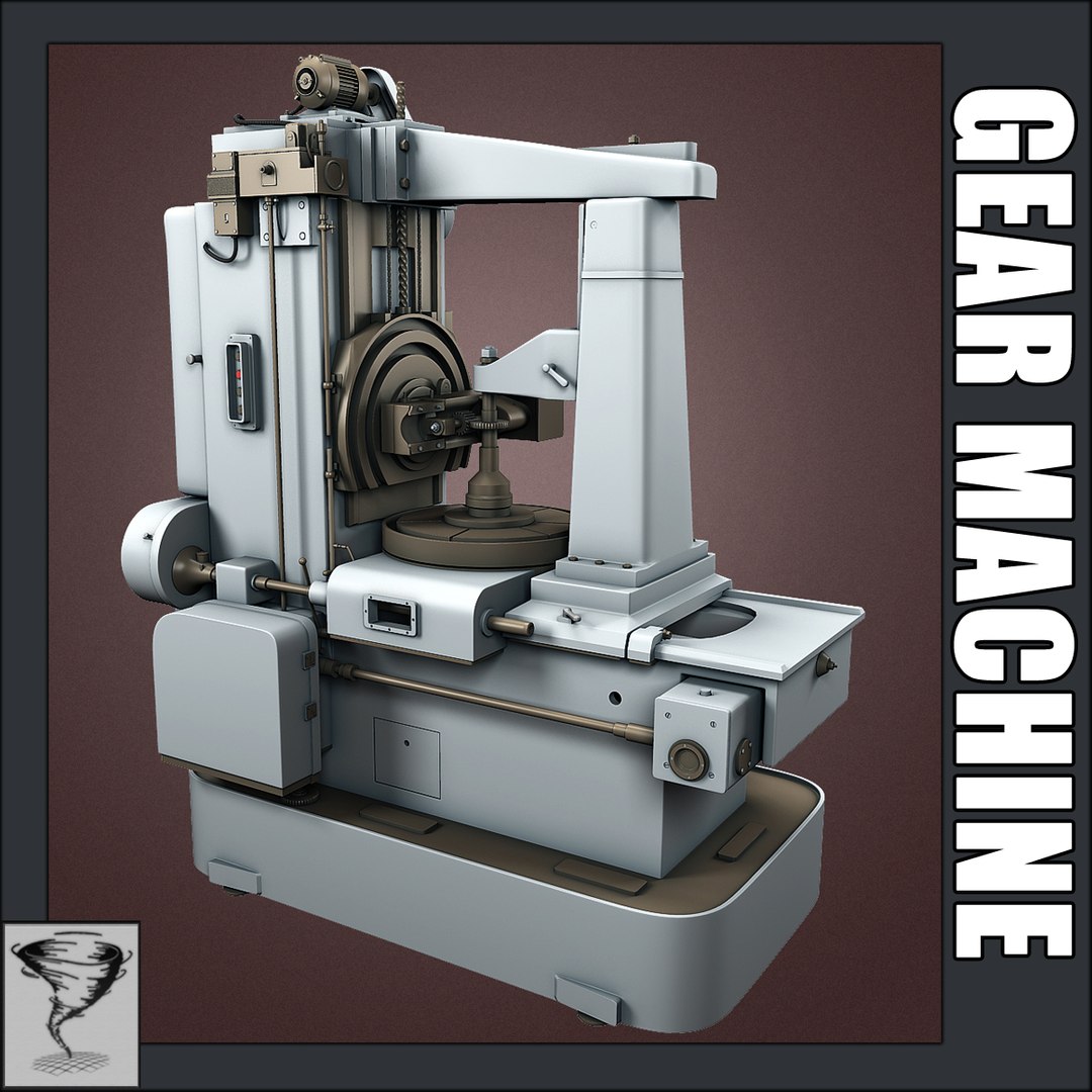3d max gear making machine