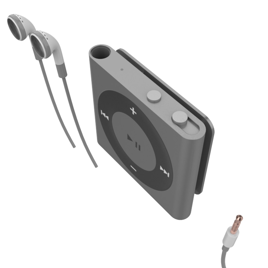Ipod Shuffle Model - TurboSquid 1314945