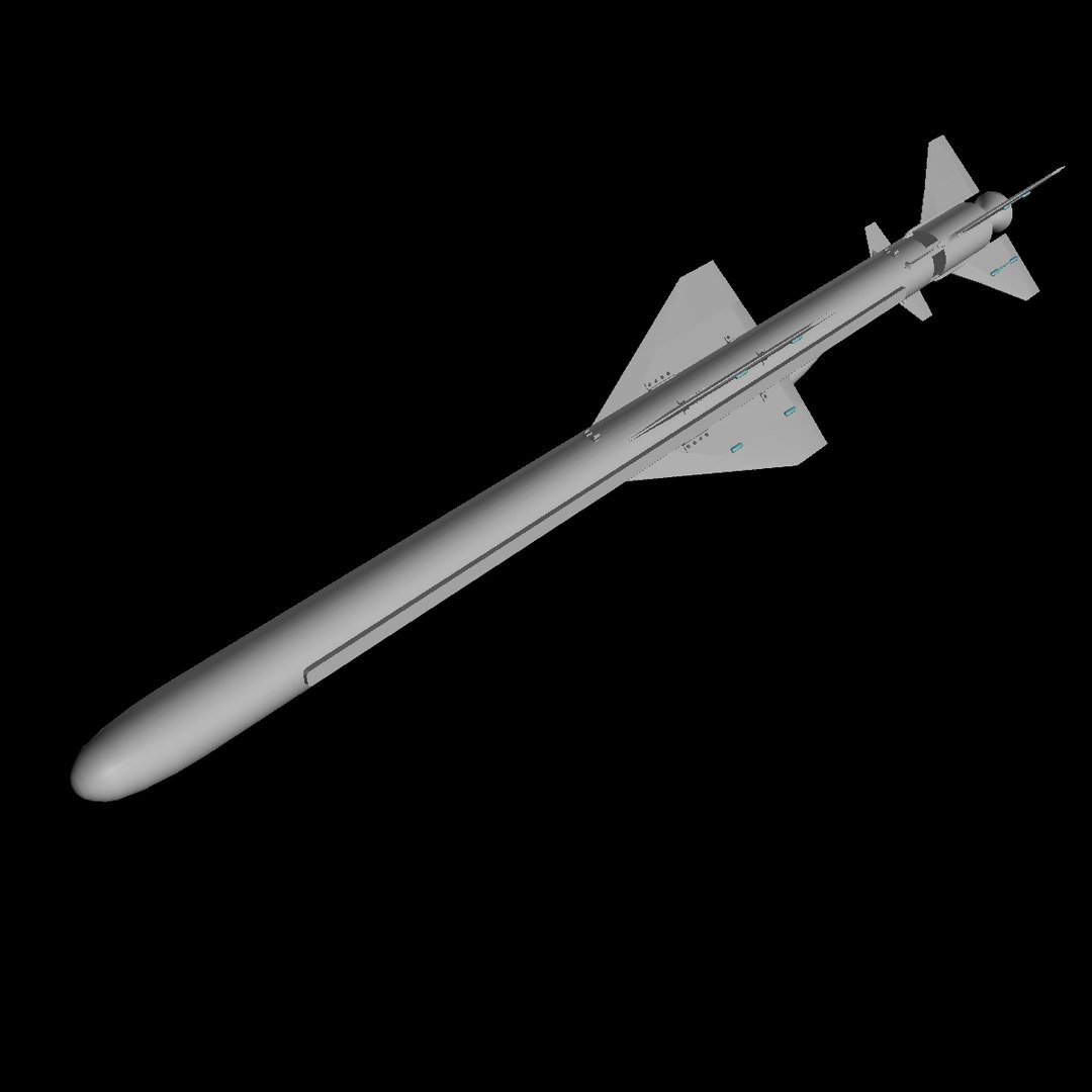Iranian Cruise Missile Qader 3ds