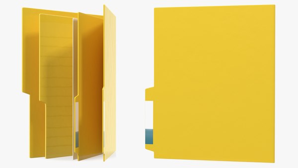 3D model computer folder icon symbol - TurboSquid 1692540