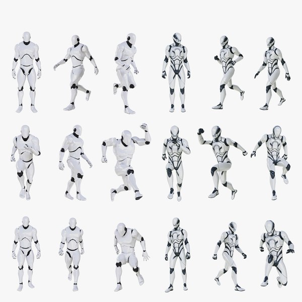 3D модель Базовые анимации - TurboSquid 2381774