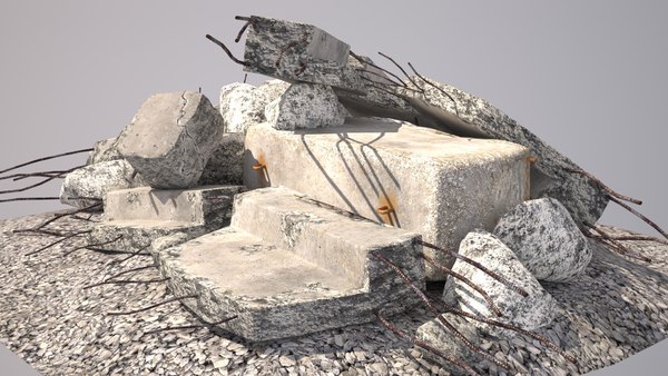 Free 3D Rubble Models | TurboSquid