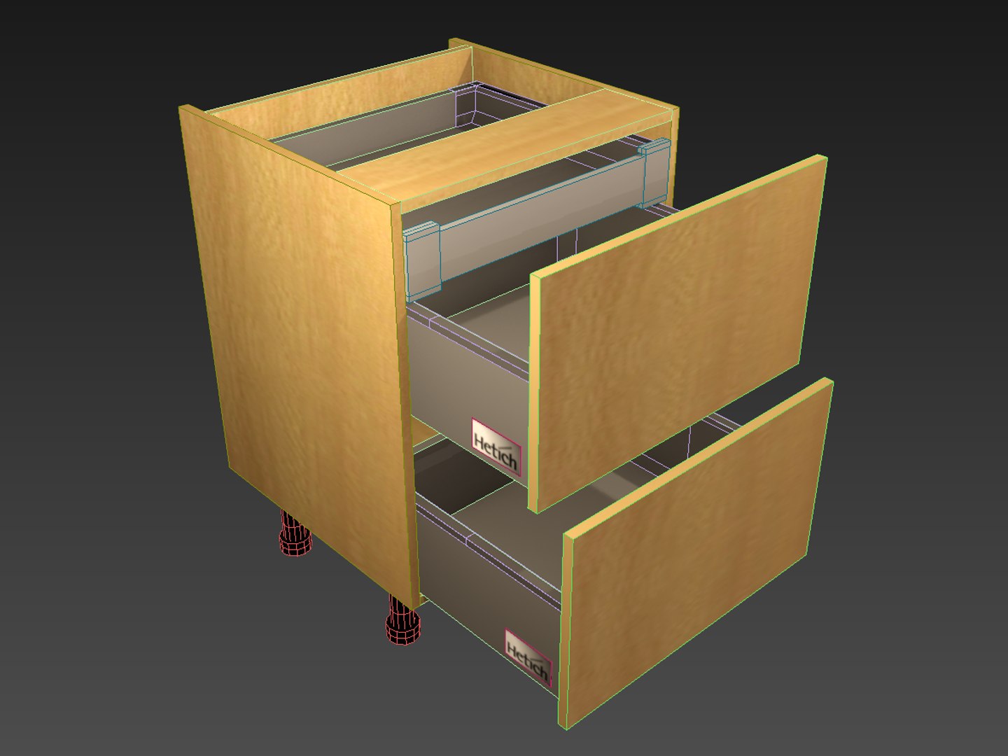 Kitchen Carcass 3d Model