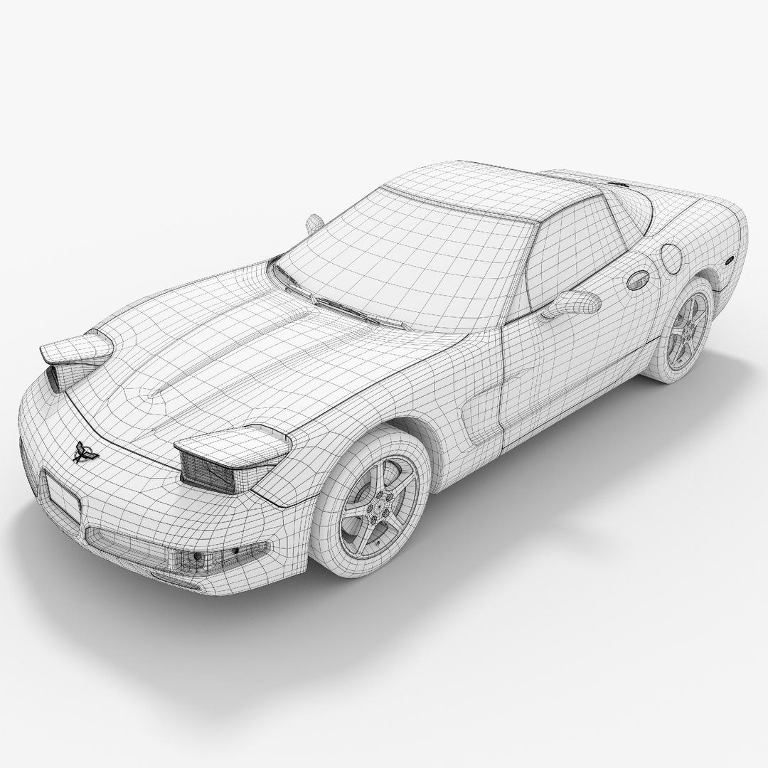 Chevrolet Corvette C5 Model - TurboSquid 2073496