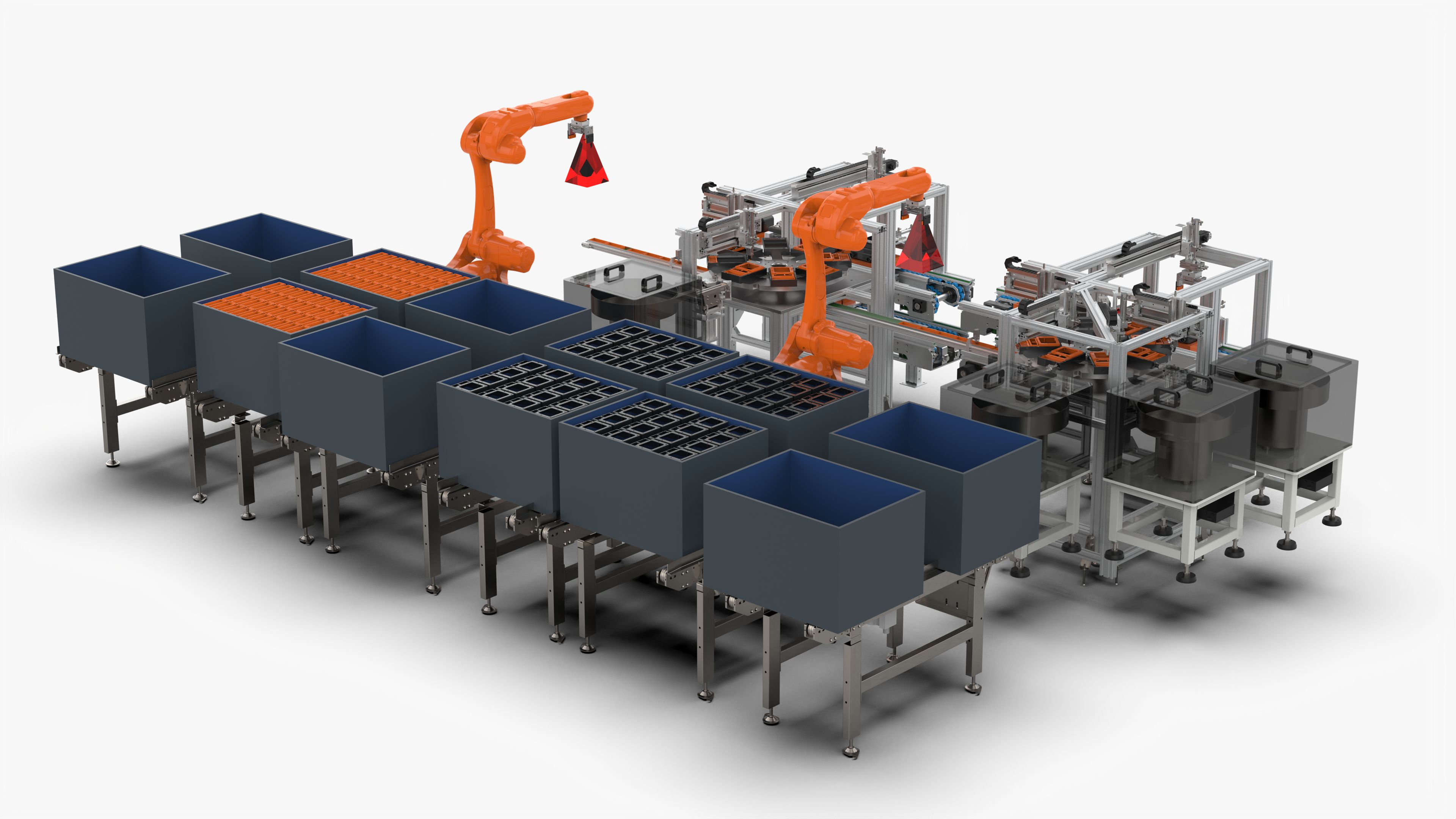 Fully Automatic Electric Meter Control and Upper Shell Assembly Line 3D ...