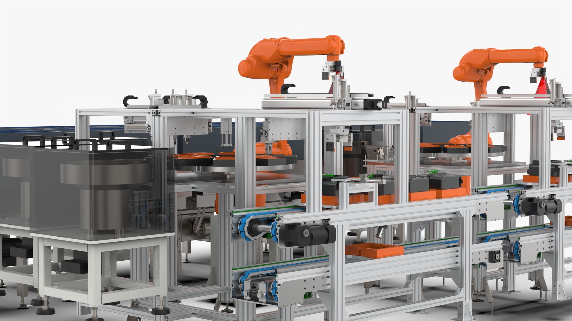 Fully Automatic Electric Meter Control And Upper Shell Assembly Line 3D ...