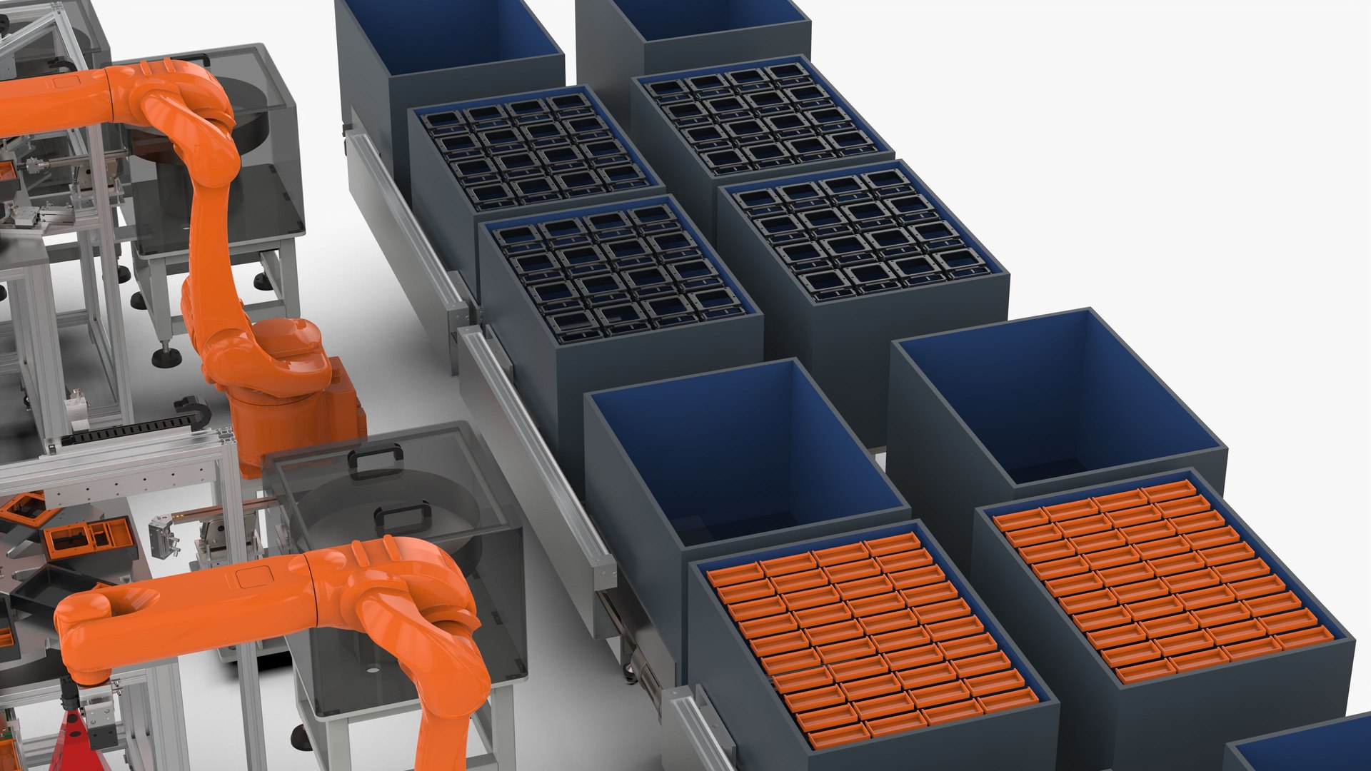 Fully Automatic Electric Meter Control And Upper Shell Assembly Line 3D ...