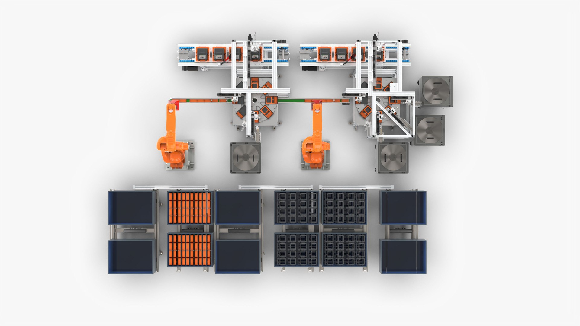 Fully Automatic Electric Meter Control And Upper Shell Assembly Line 3D ...