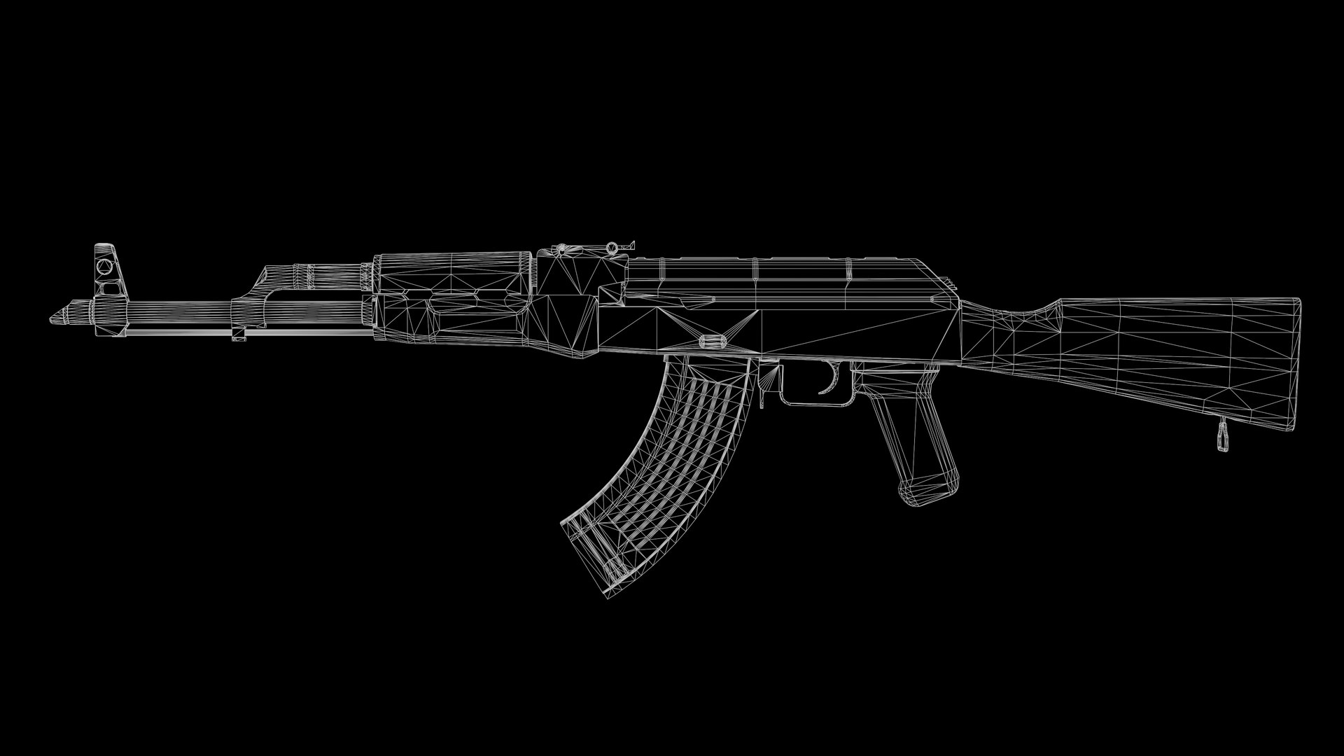 AK47 Azov Sign 3D Model - TurboSquid 1934893