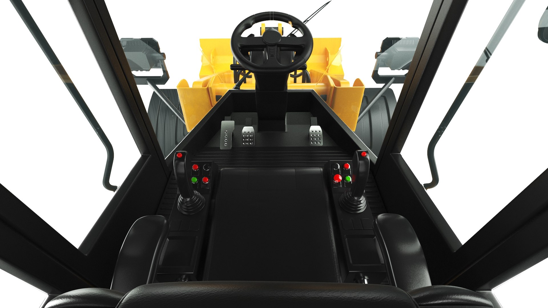 3D Model Two Detailed Construction Vehicles - TurboSquid 2288065