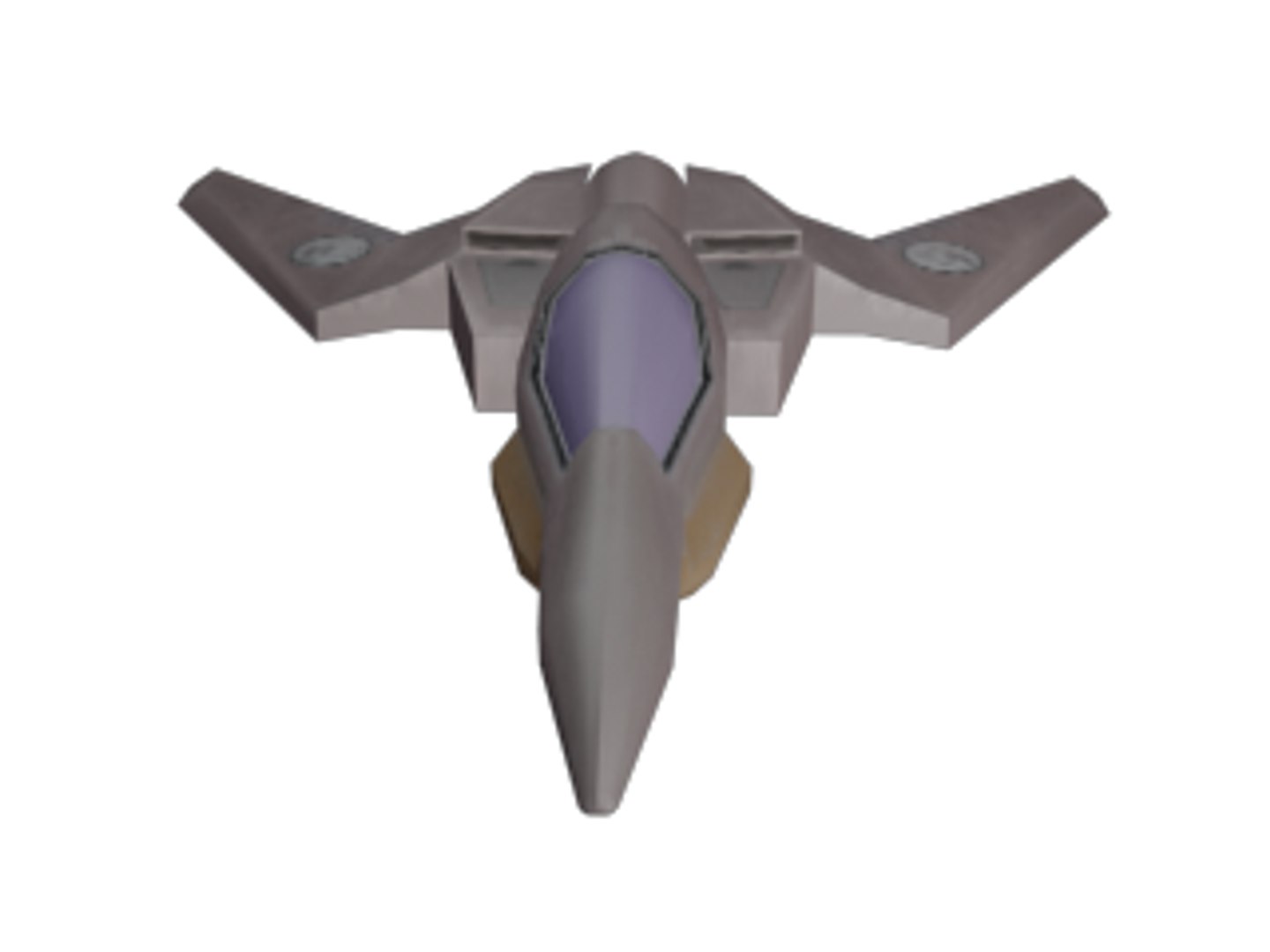 mini jet fighter 3d model