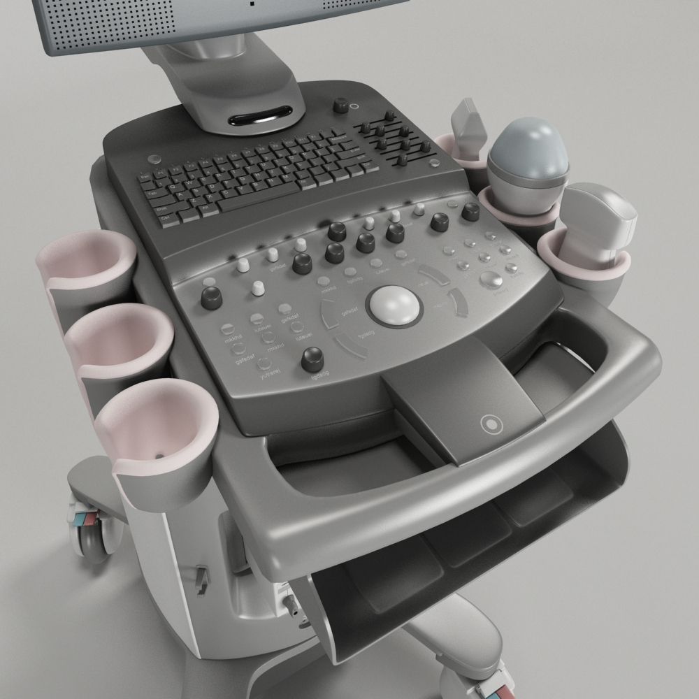 acuson x300 preminum edition 3d model