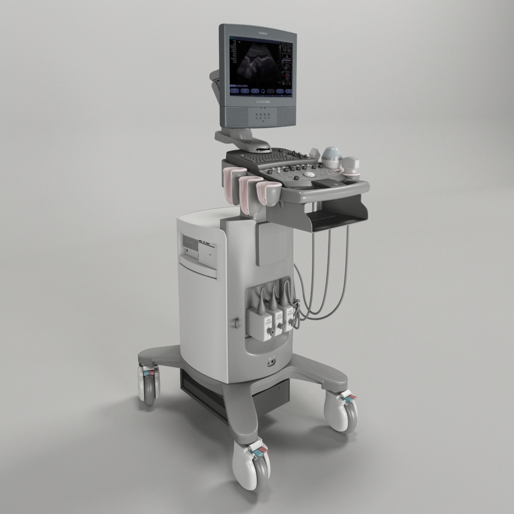 acuson x300 preminum edition 3d model