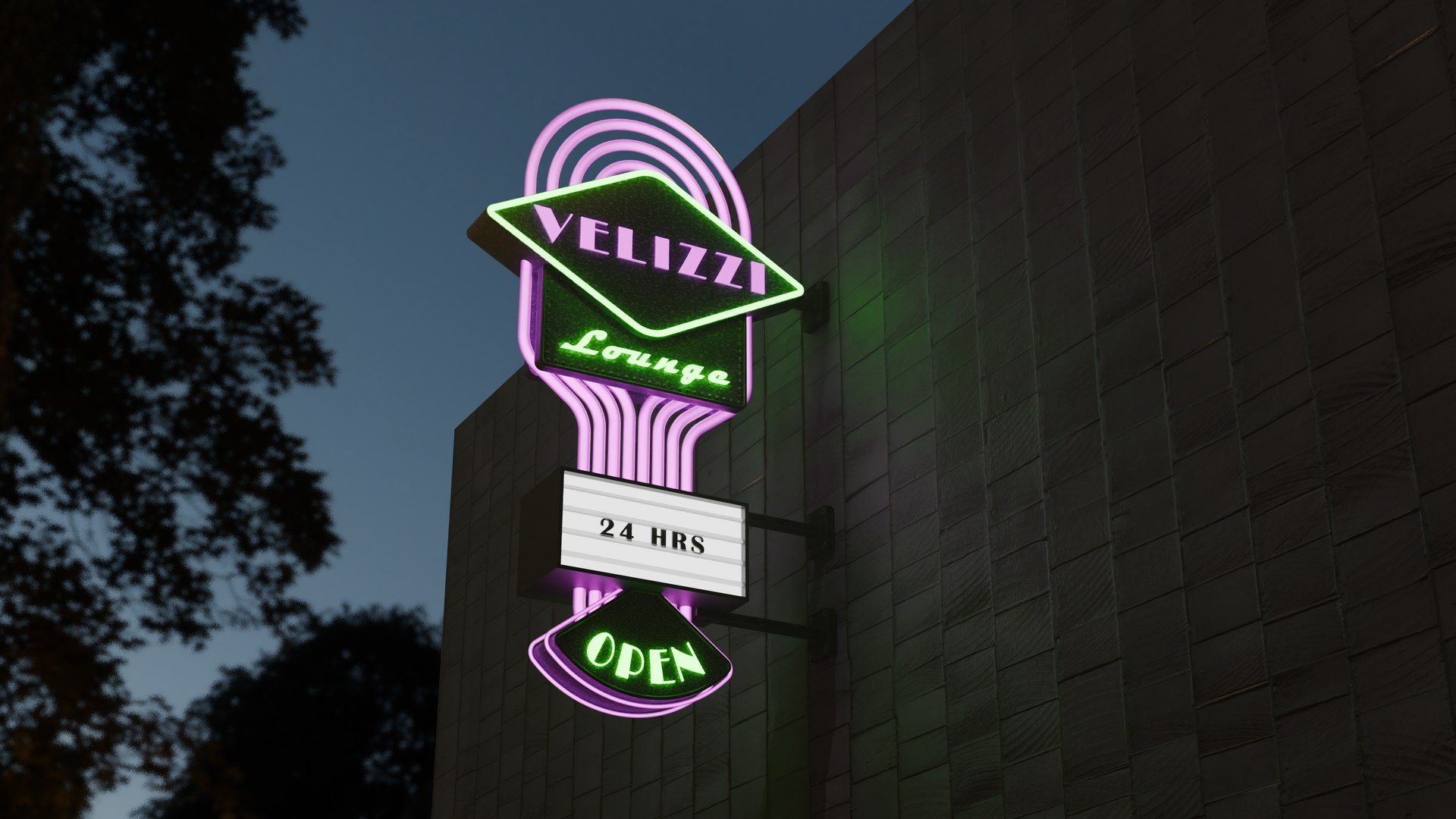 3D Neon Sign Model - TurboSquid 2385949