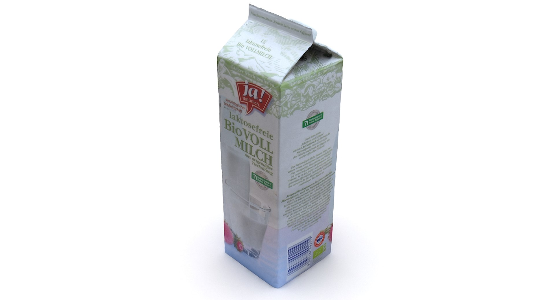 3D Model Milk Carton - TurboSquid 1261828