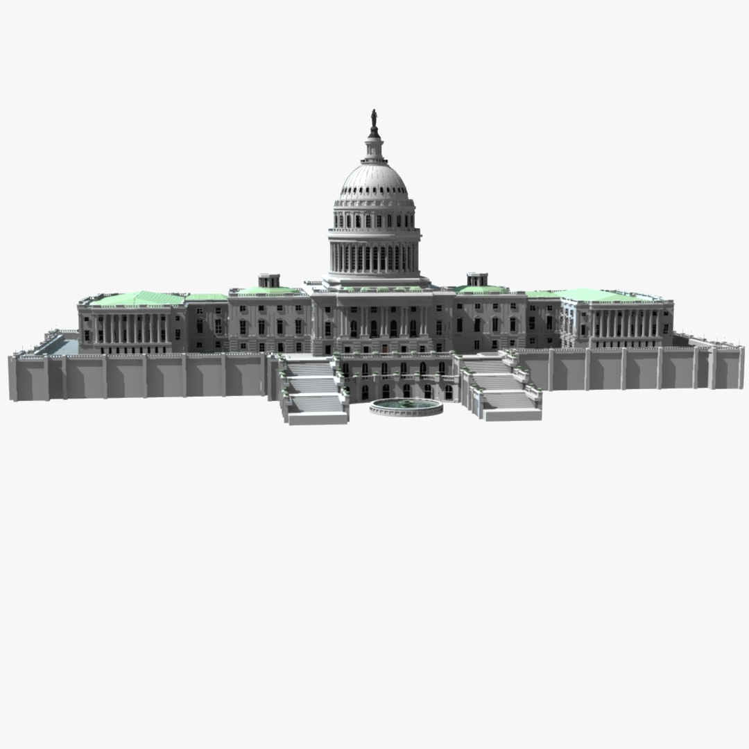 3d Model United States Capitol Building