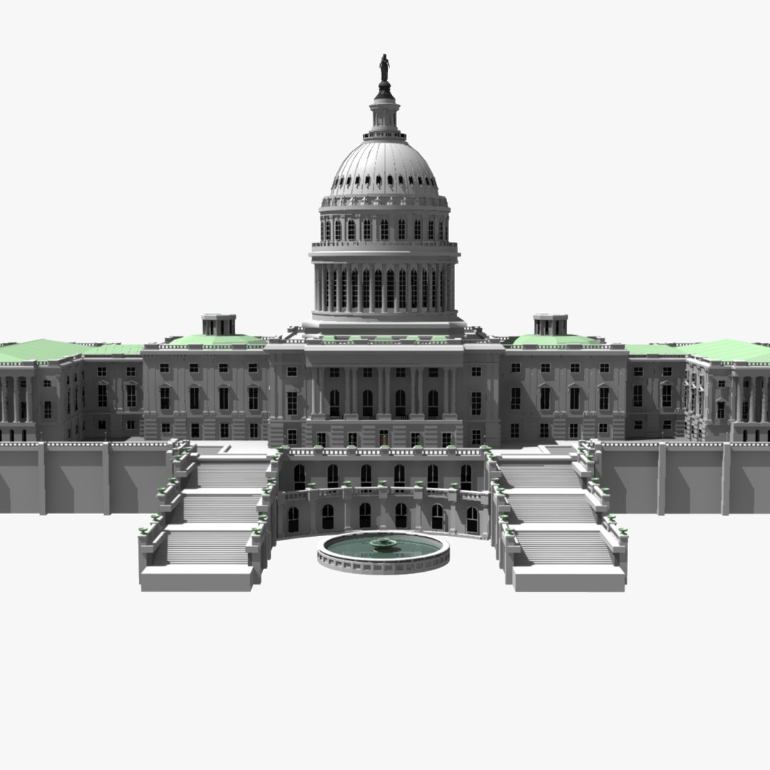 3d Model United States Capitol Building