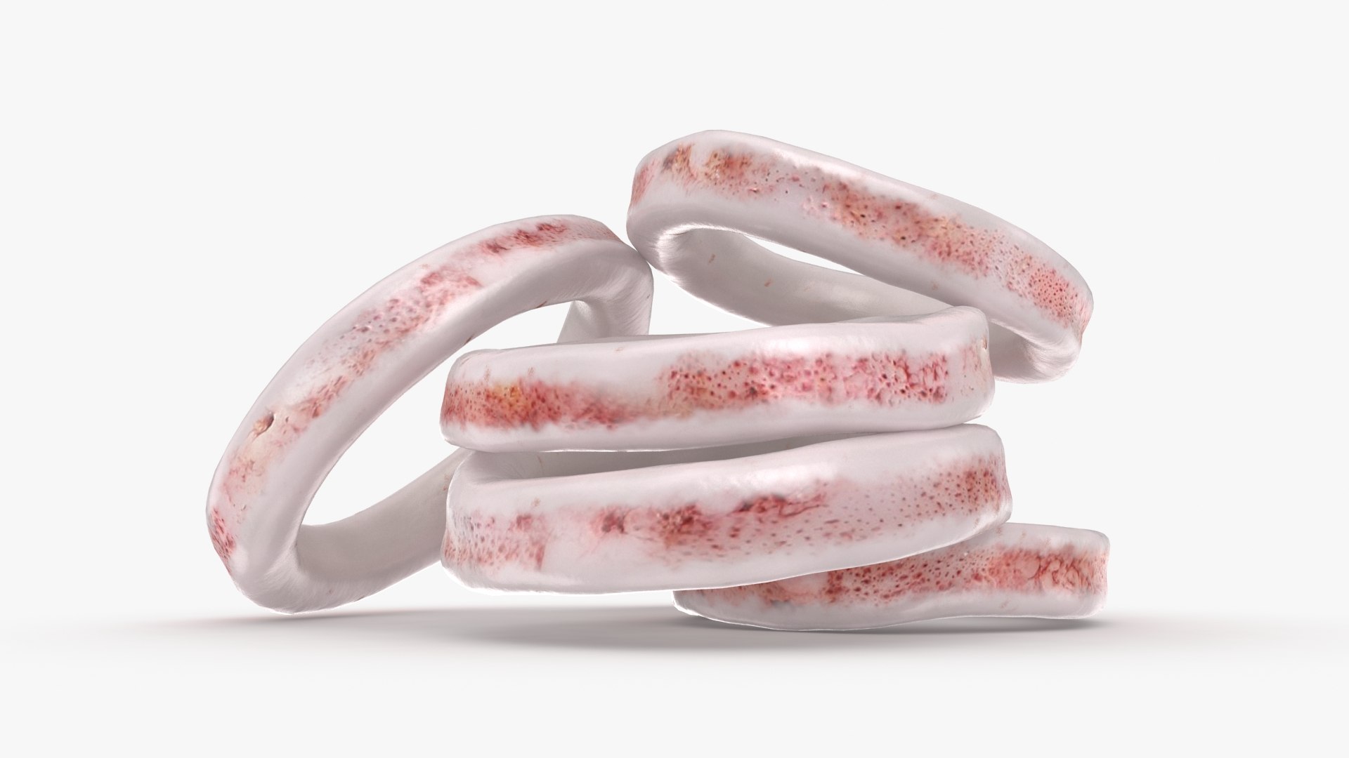 3D Squid Ring Skin Pile - TurboSquid 2080072