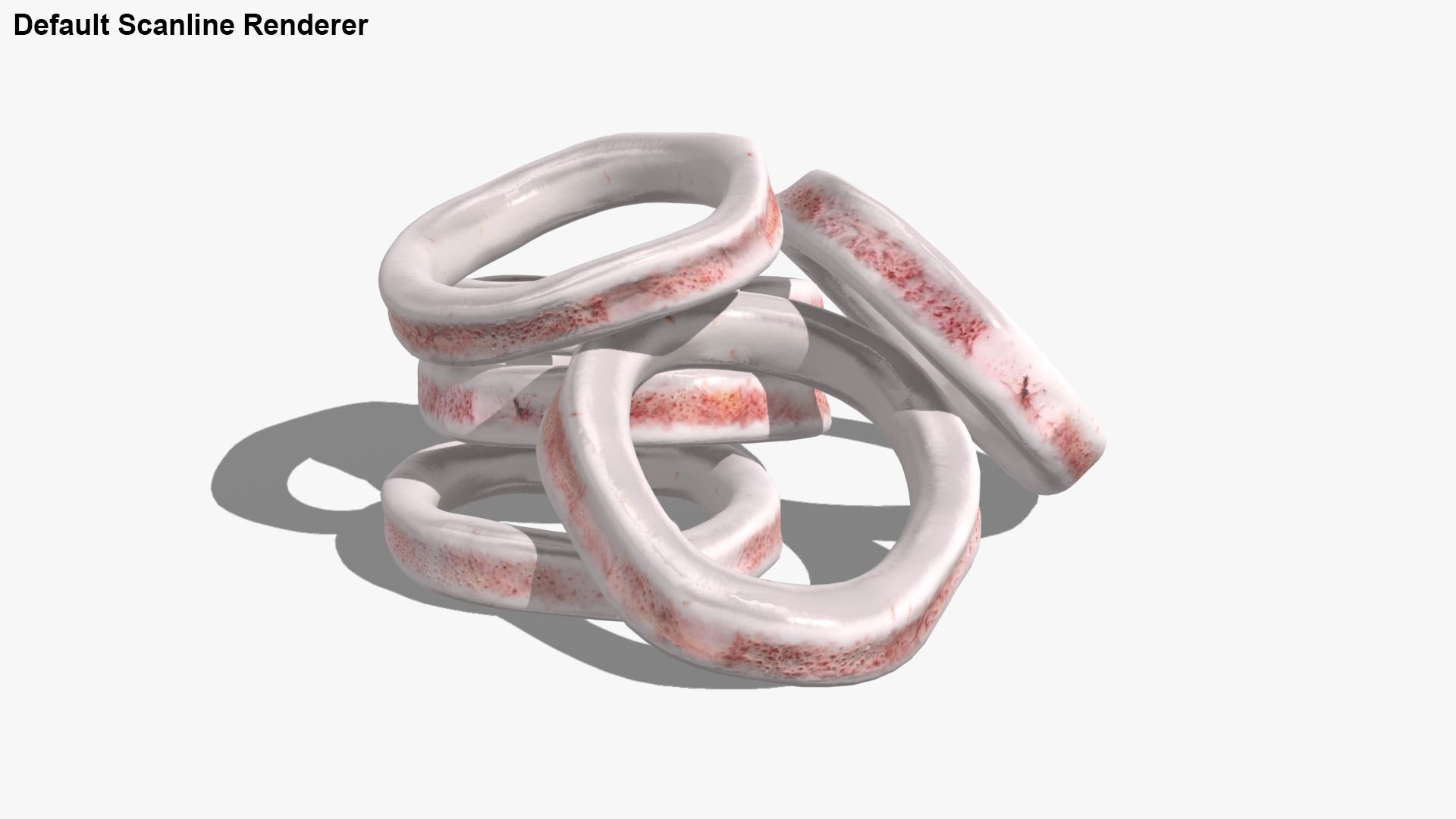 3D Squid Ring Skin Pile - TurboSquid 2080072