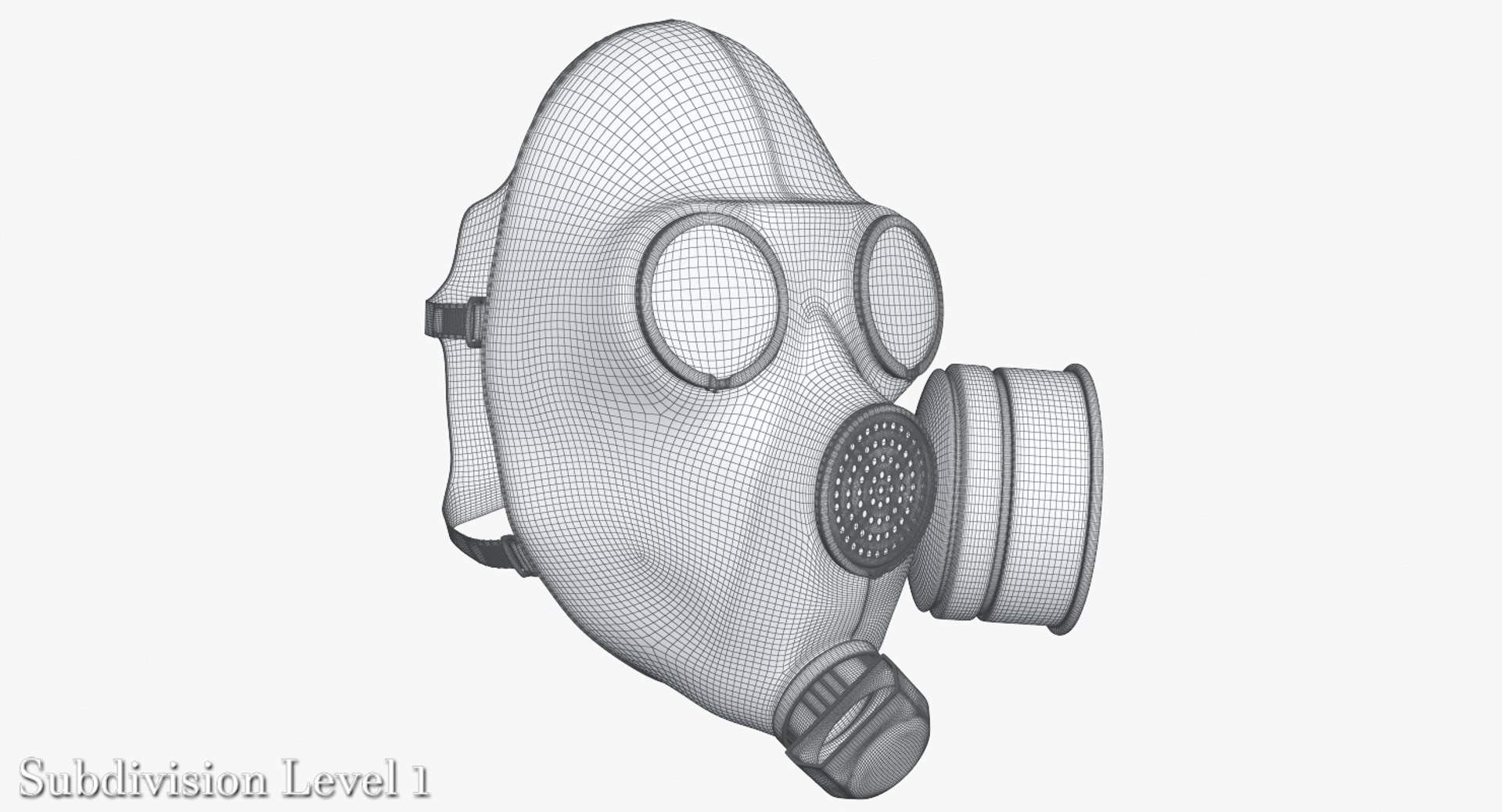 Free Gas Mask 3D - TurboSquid 1249430
