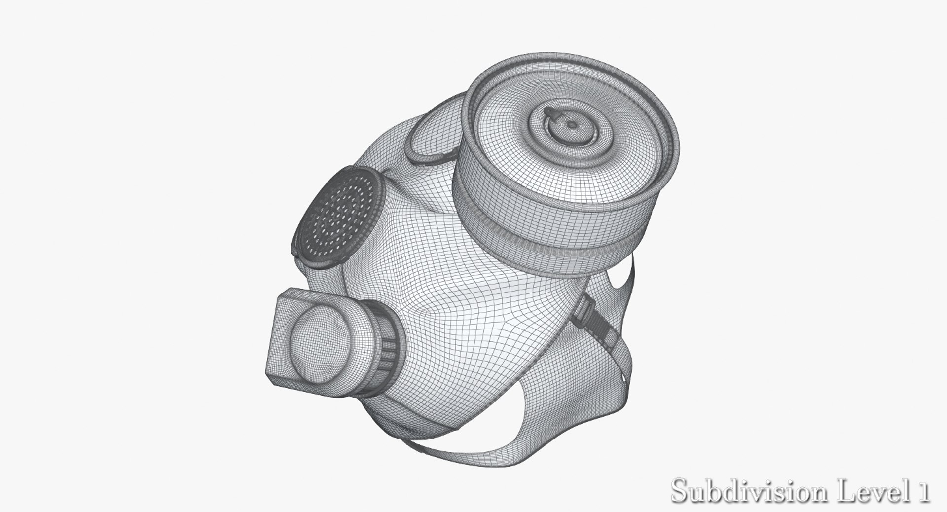Free Gas Mask 3D - TurboSquid 1249430