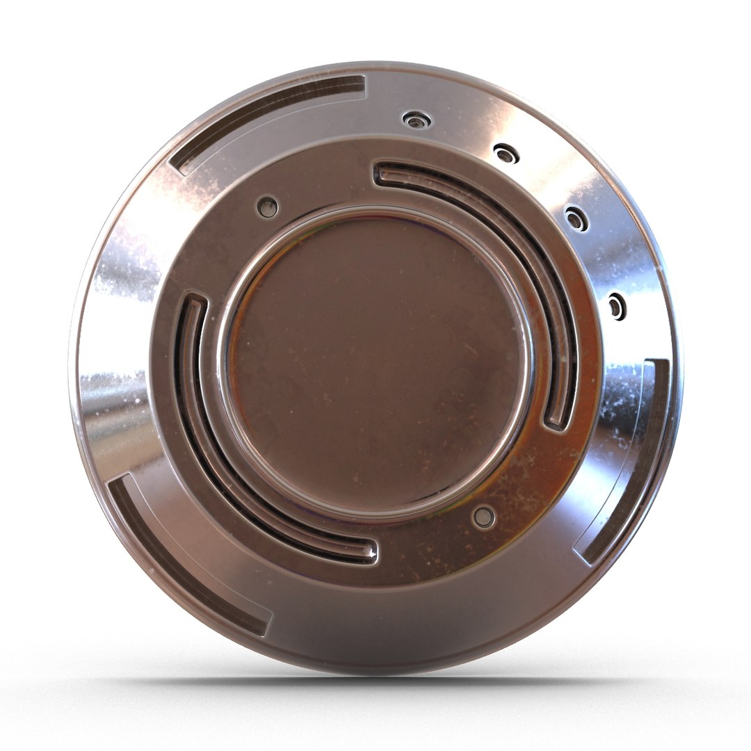 3d Industrial Anodized End Cap