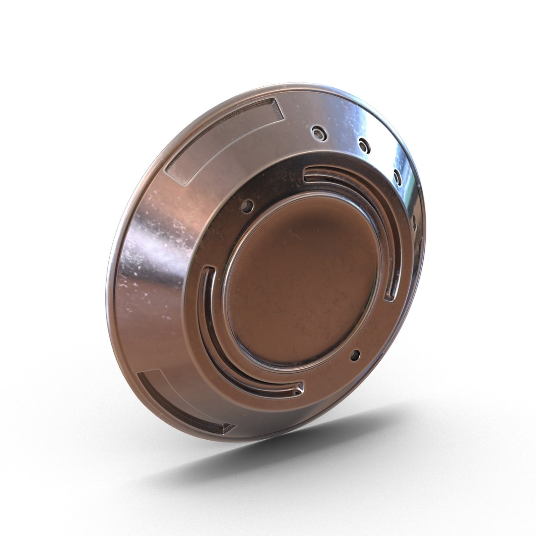 3d Industrial Anodized End Cap