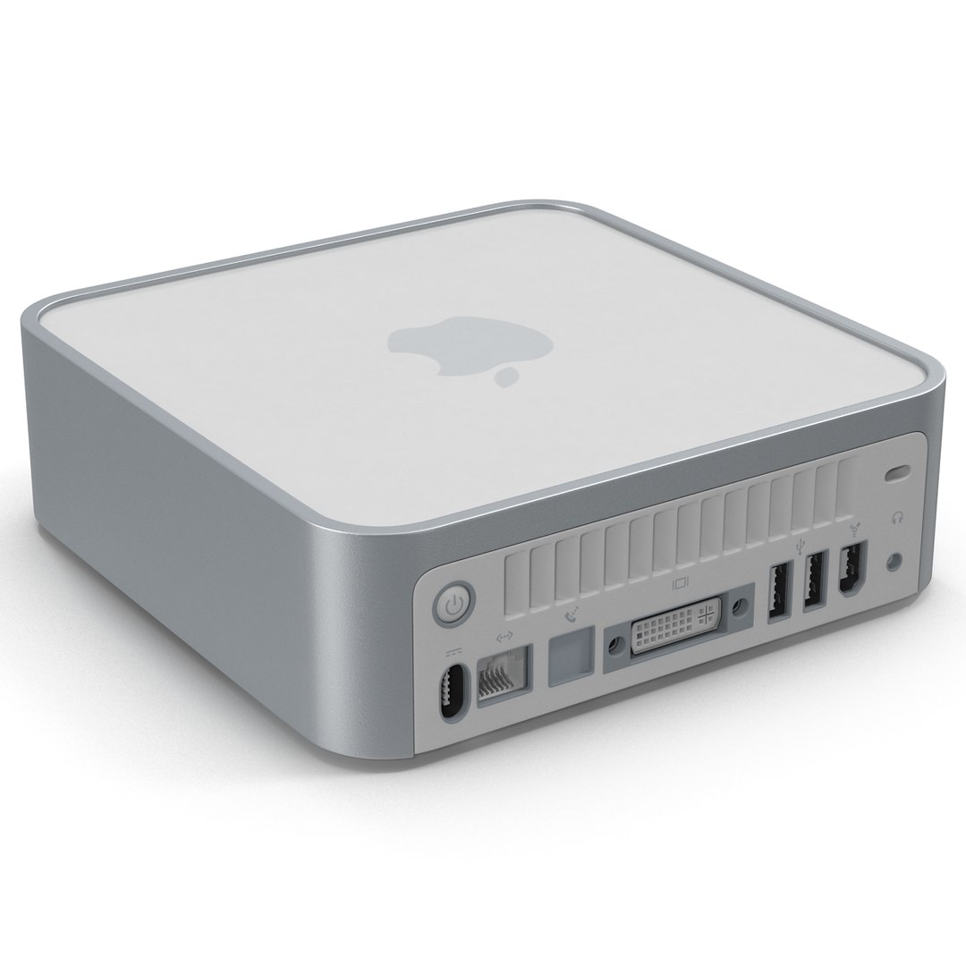 Max Original Mac Mini Modeled