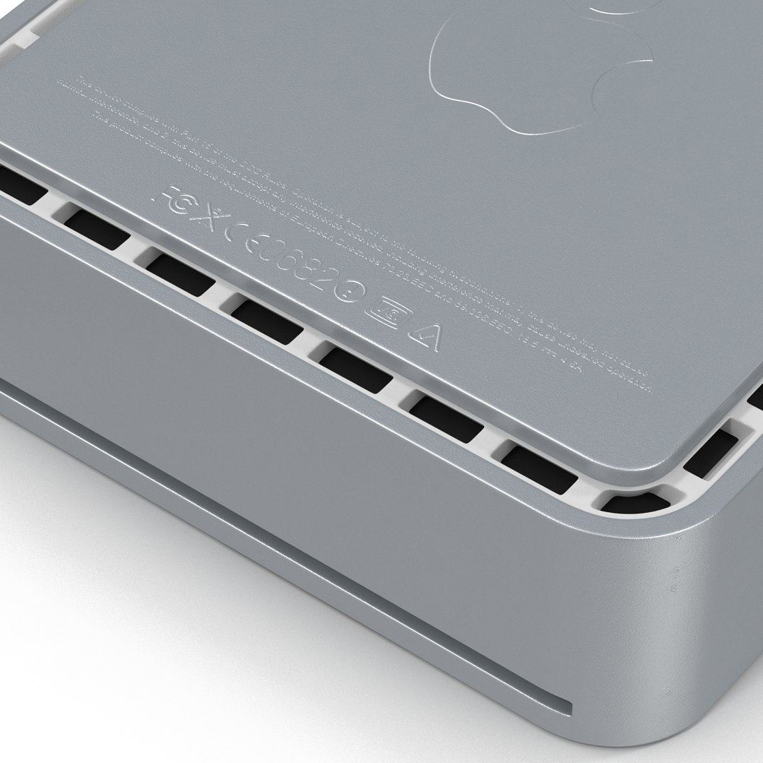 Max Original Mac Mini Modeled