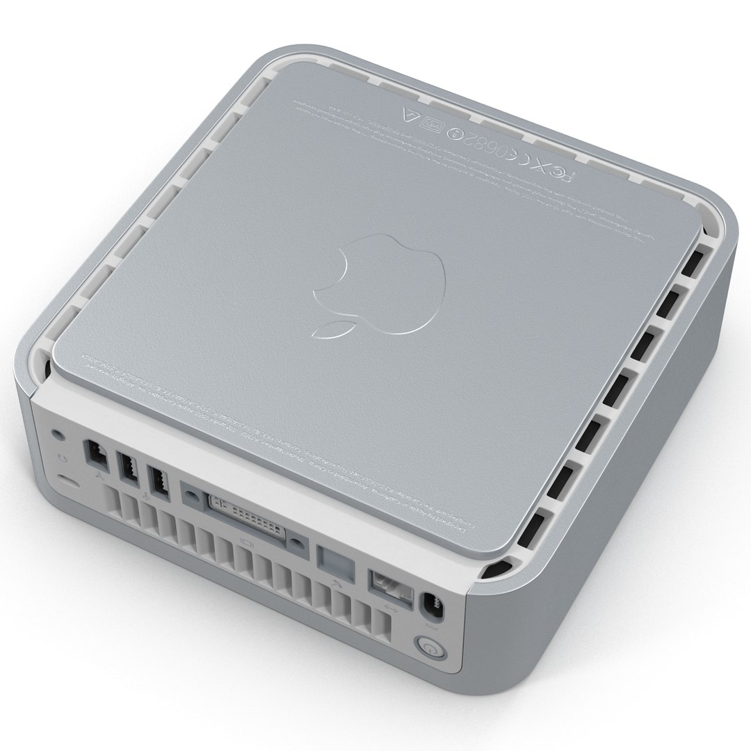 Max Original Mac Mini Modeled