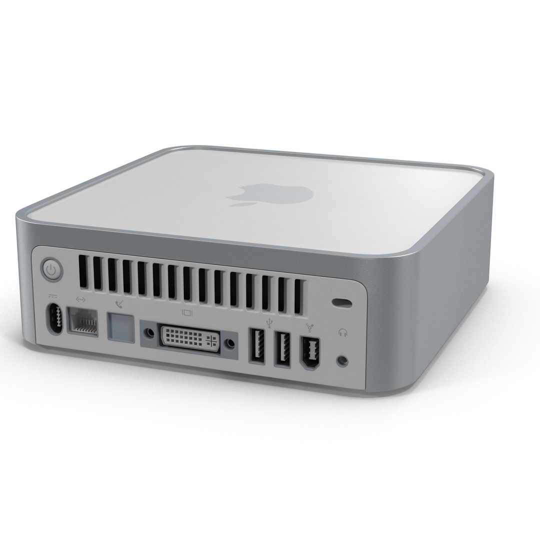 Max Original Mac Mini Modeled