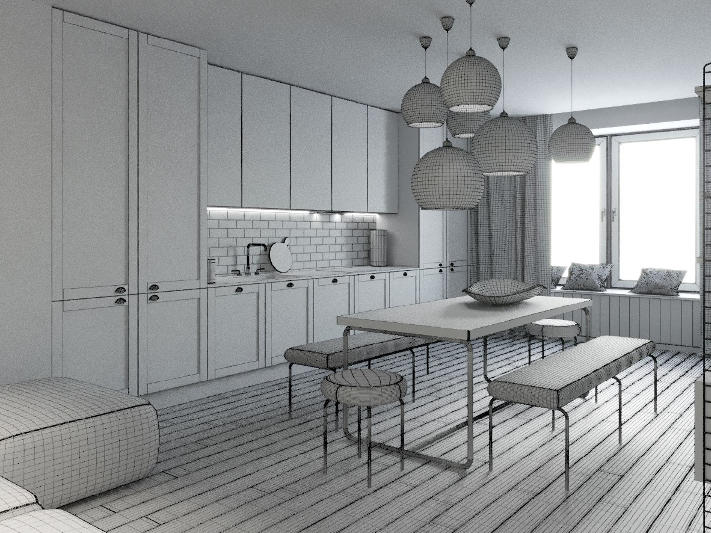 Room Interior Environment 3D Model - TurboSquid 1469110