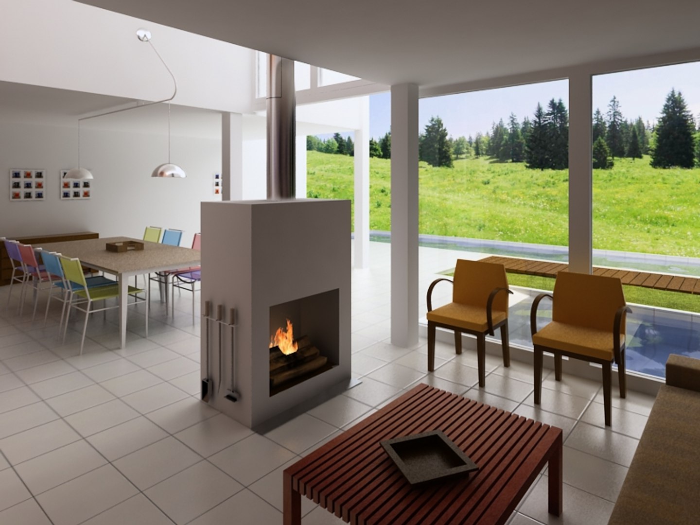 3d Scene Visualizations 5 Model