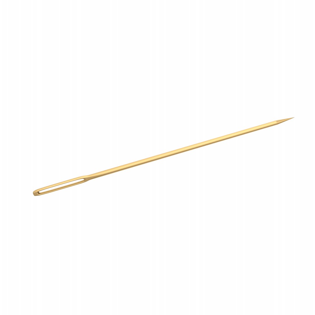3D Gold Needle - TurboSquid 1896934