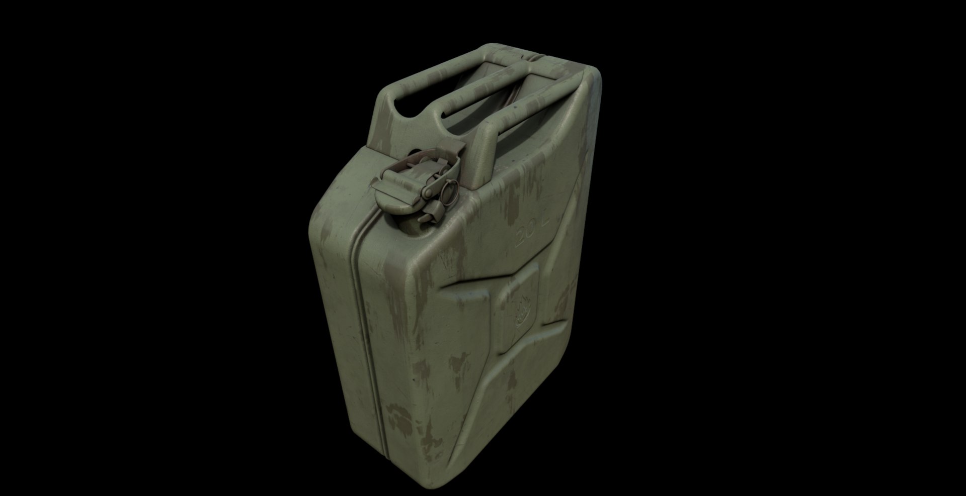Jerry Can 3D Model - TurboSquid 2262068