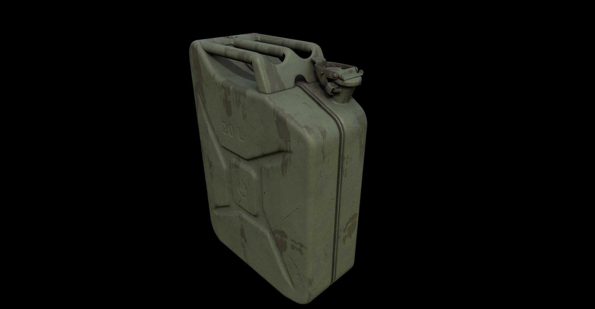 Jerry Can 3D Model - TurboSquid 2262068