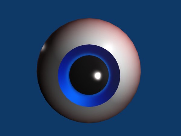 free eye animation anatomy 3d model