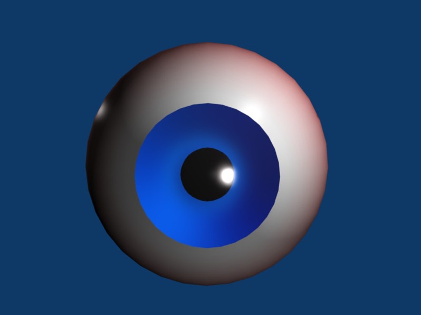 free eye animation anatomy 3d model