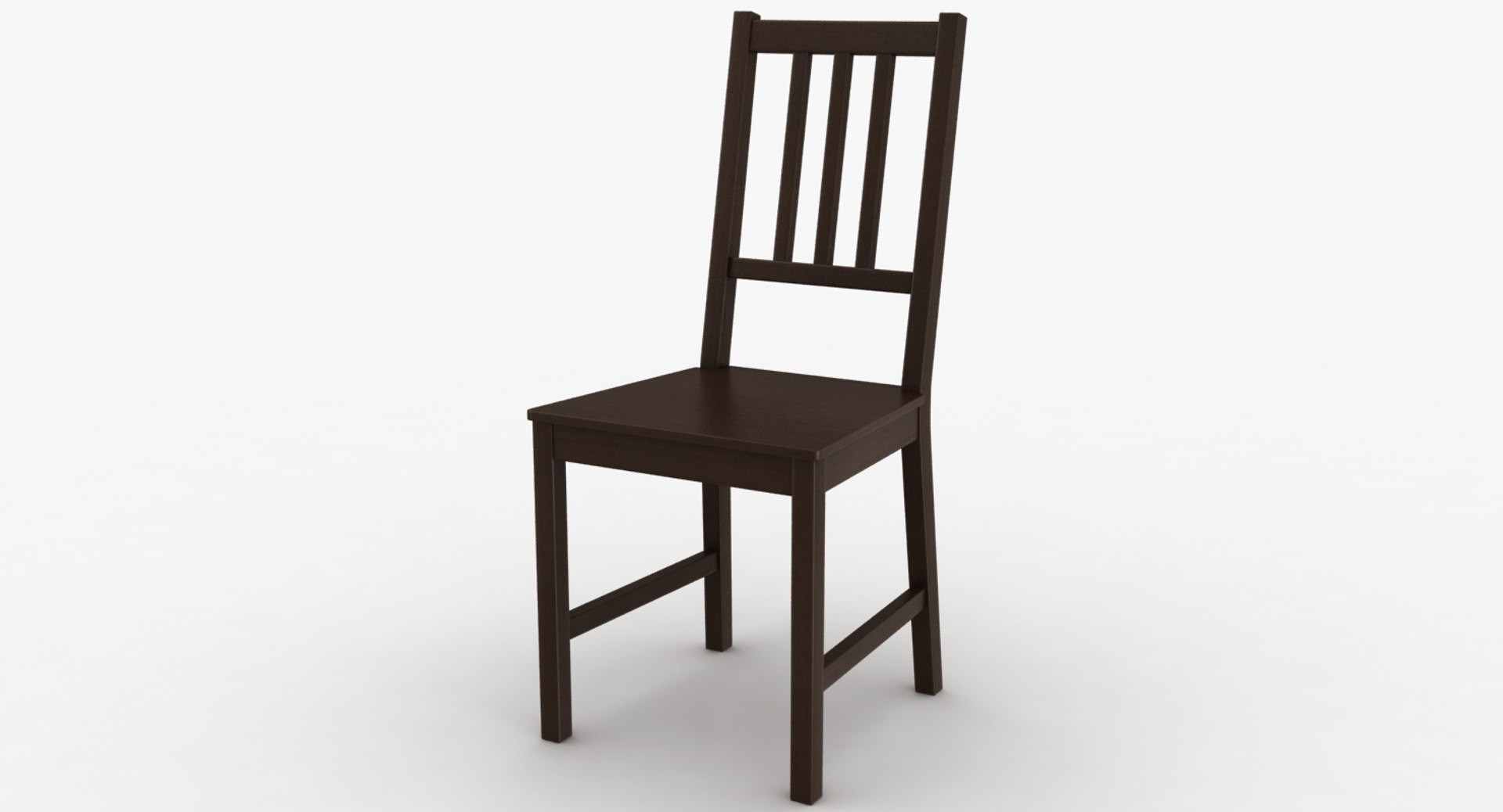 Realistic Ikea Stefan Chair Model - TurboSquid 1359477