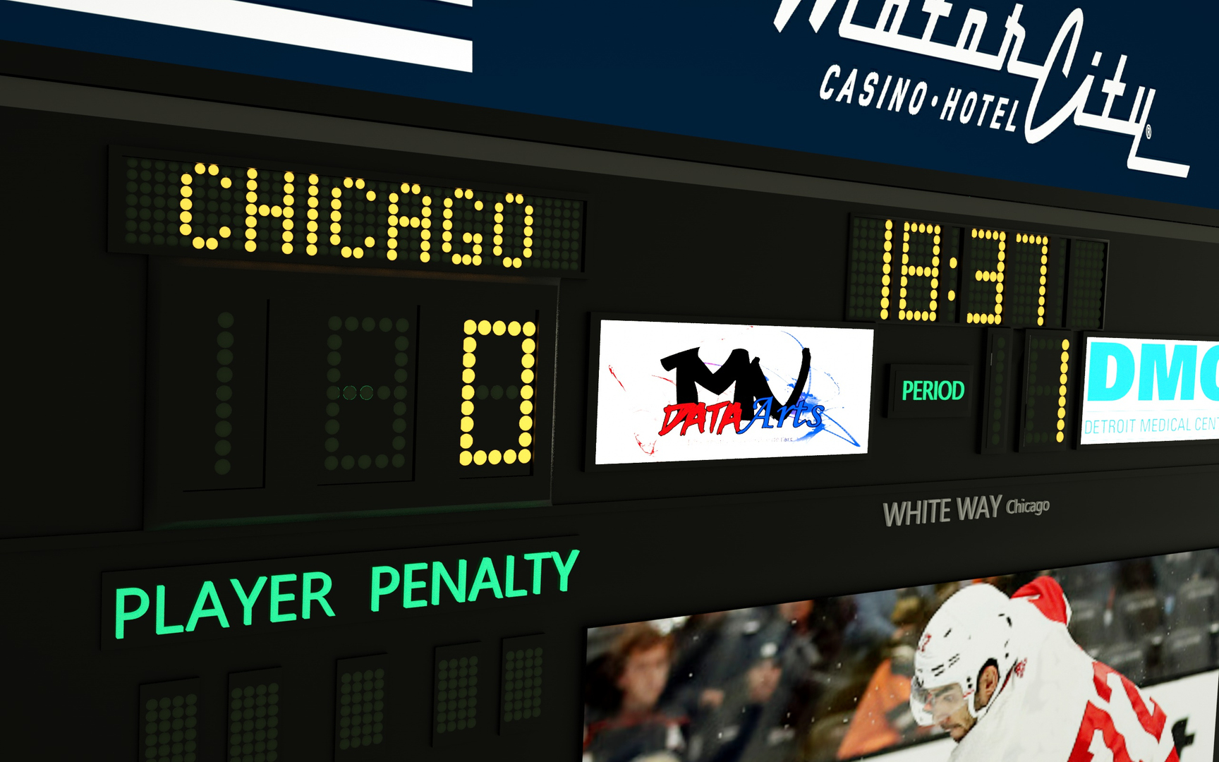 Jumbotron scoreboard 3D model - TurboSquid 1693937