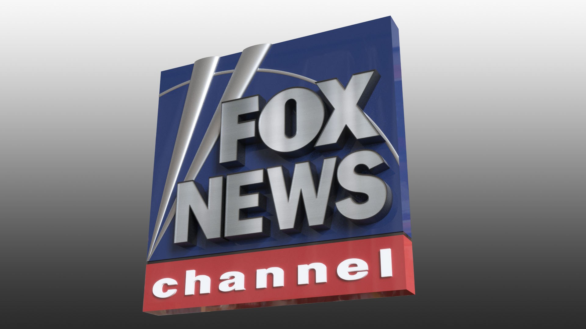 modelo 3d Fox News Logo - TurboSquid 2003552
