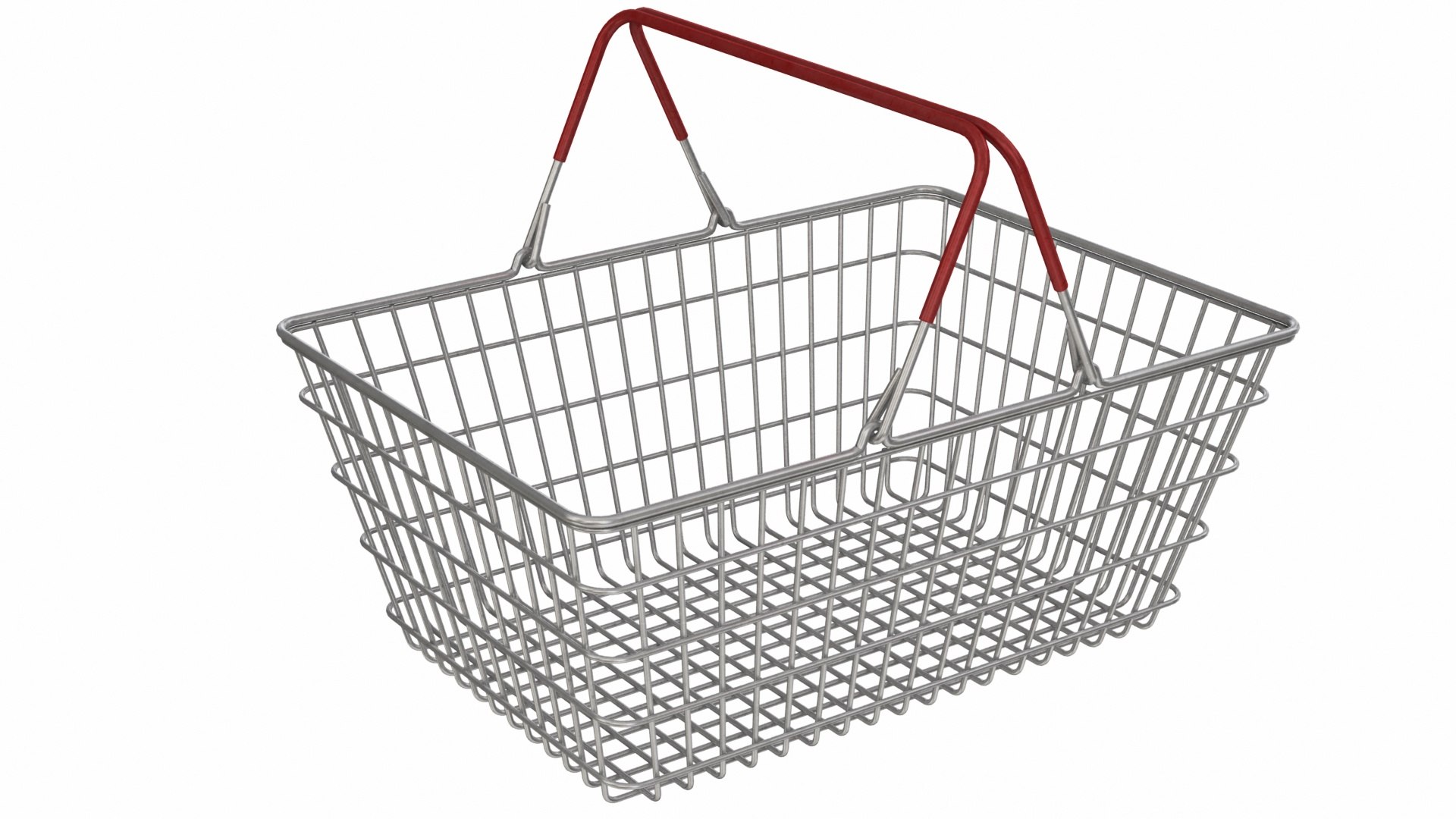 Shopping Basket Metal 3D - TurboSquid 2420122