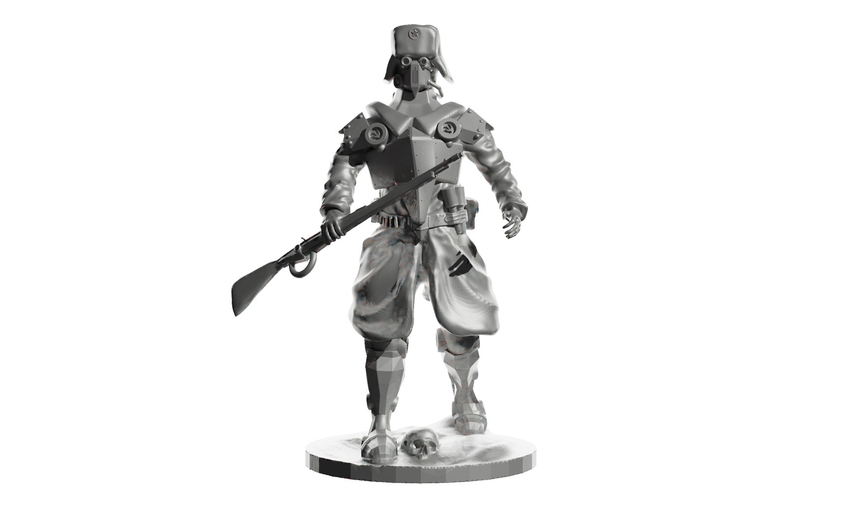 USSR Red Army Infantry 3D Print 3D Model - TurboSquid 1797979