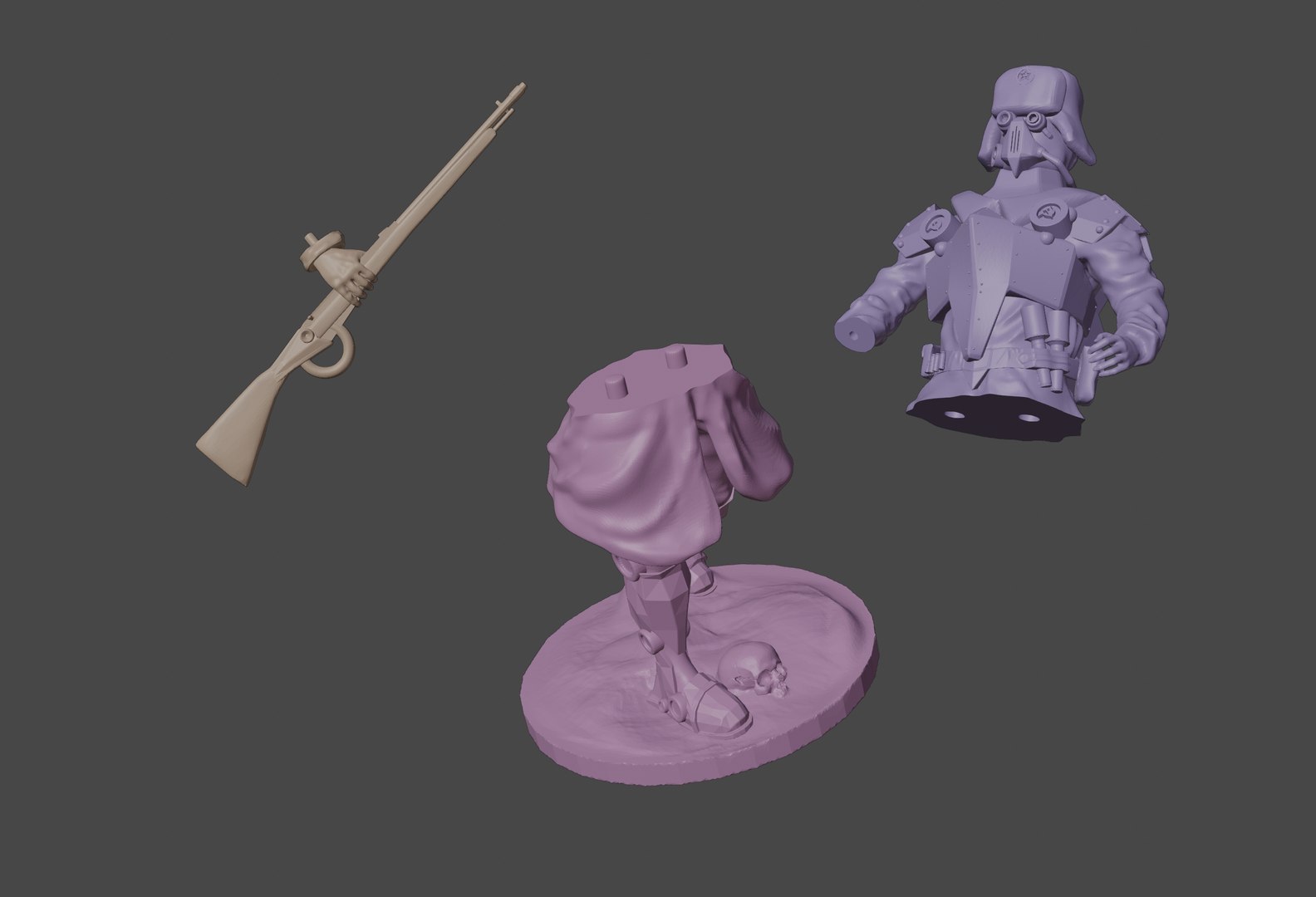 USSR Red Army Infantry 3D Print 3D Model - TurboSquid 1797979