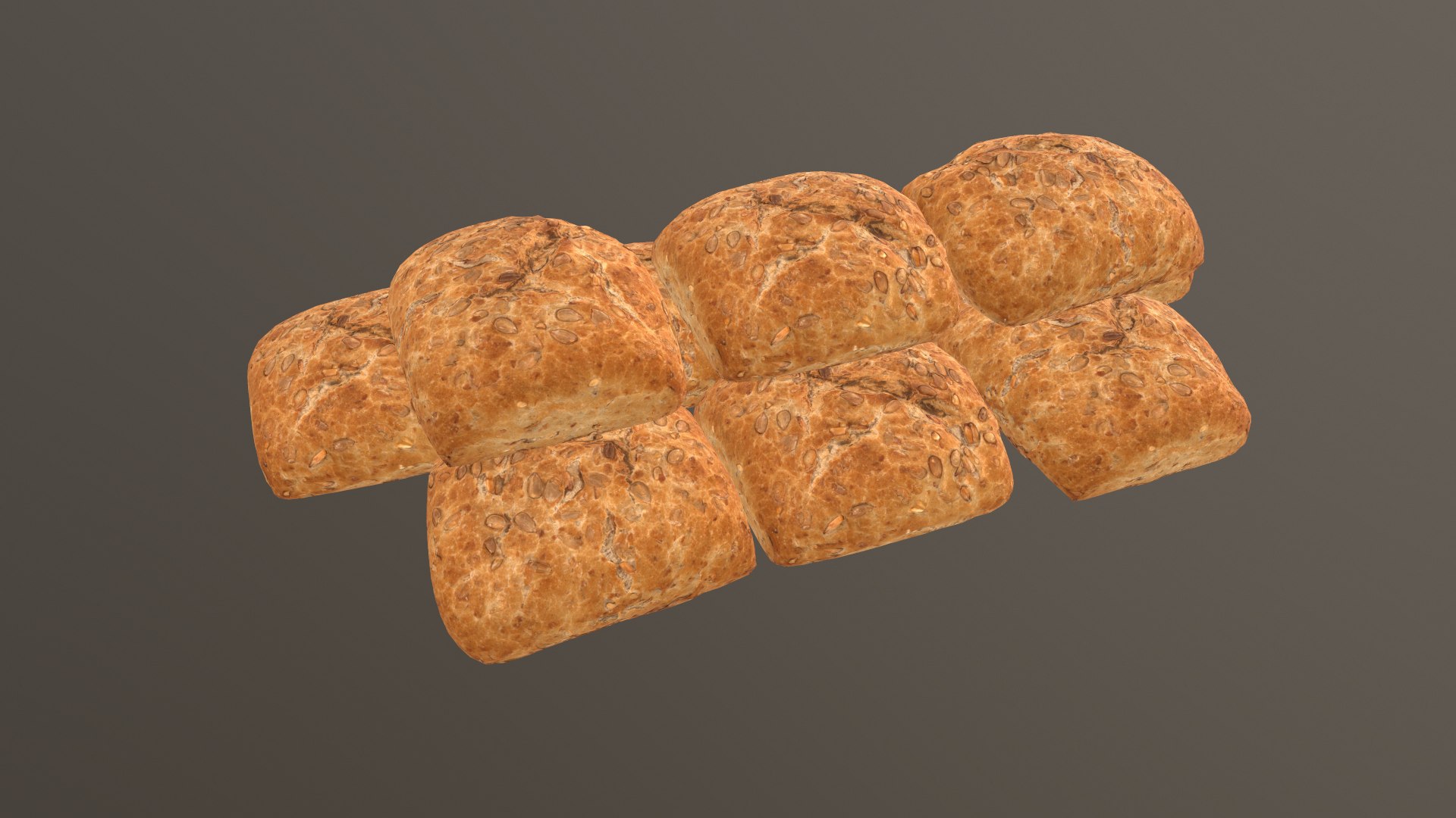 3D Bread Roll AR VR PBR Lowpoly With Game Ready 3d Model - TurboSquid ...