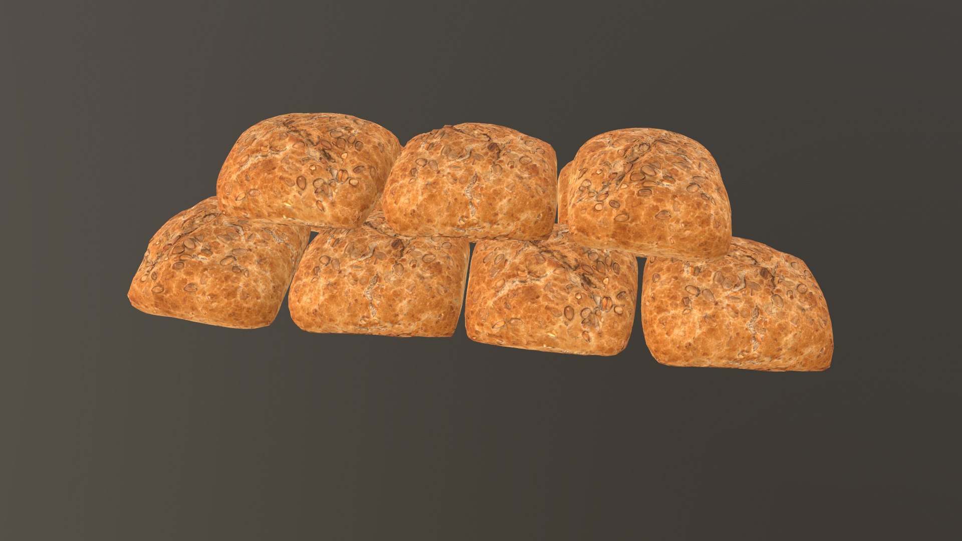 3D Bread Roll AR VR PBR Lowpoly With Game Ready 3d Model - TurboSquid ...