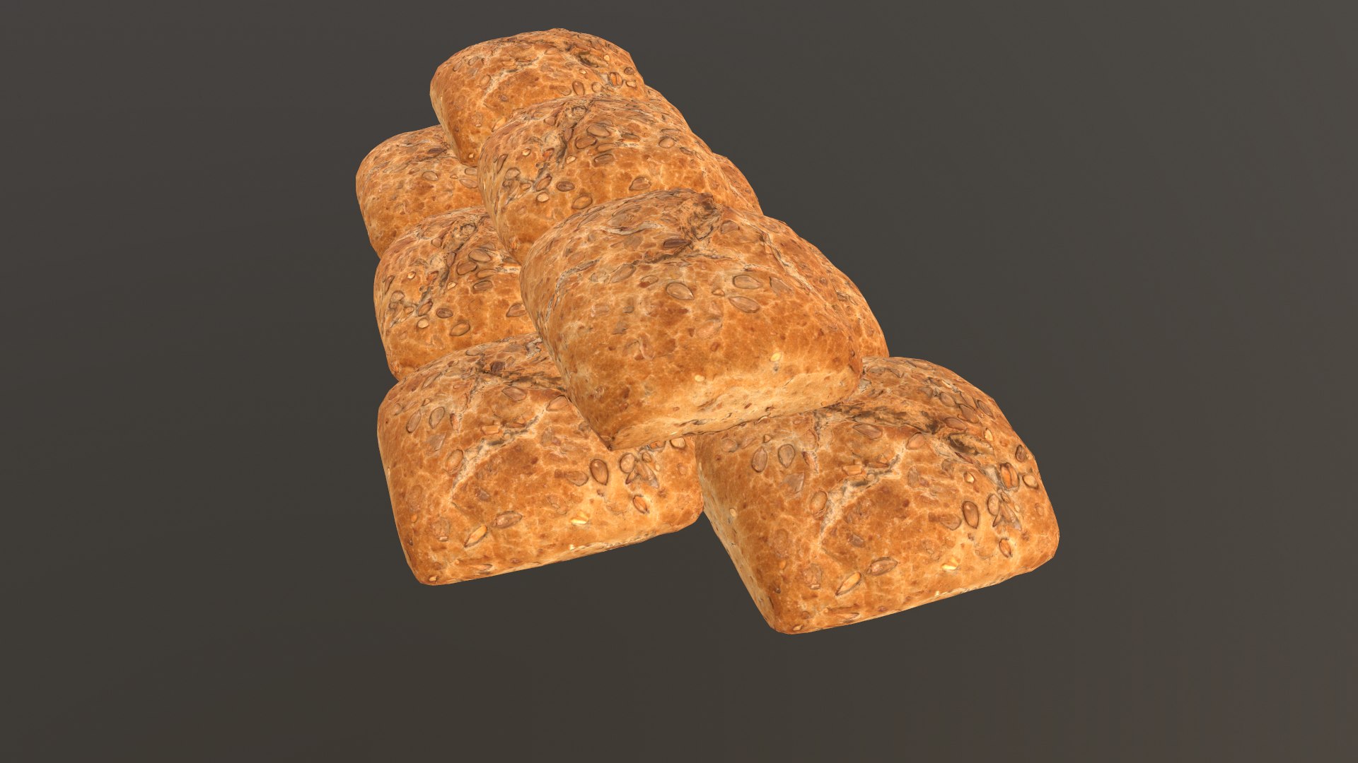 3D Bread Roll AR VR PBR Lowpoly With Game Ready 3d Model - TurboSquid ...