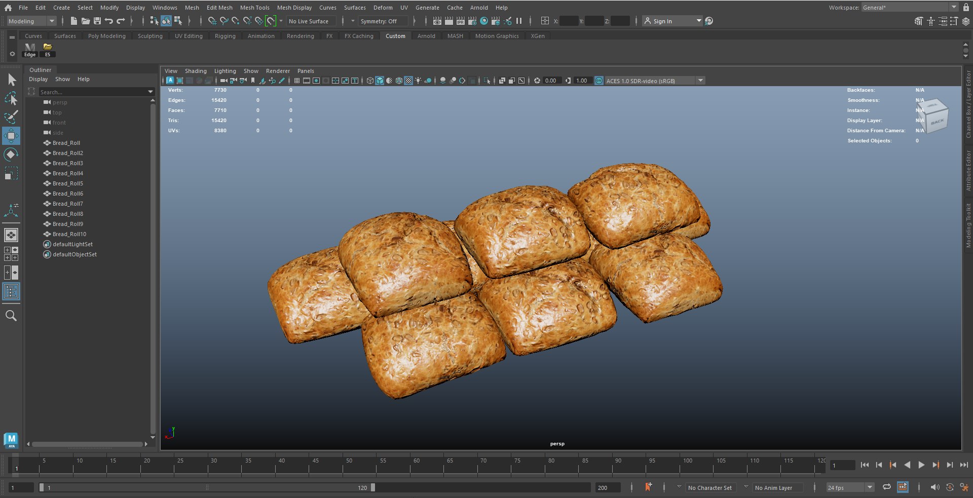 3D Bread Roll AR VR PBR Lowpoly With Game Ready 3d Model - TurboSquid ...