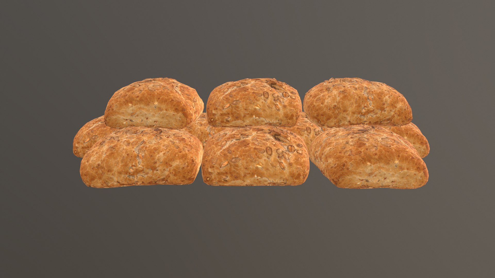 3D Bread Roll AR VR PBR Lowpoly With Game Ready 3d Model - TurboSquid ...