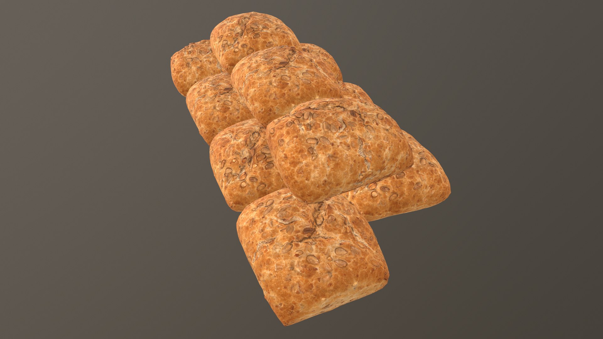 3D Bread Roll AR VR PBR Lowpoly With Game Ready 3d Model - TurboSquid ...
